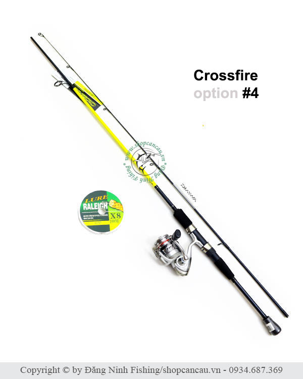 Combo Daiwa Crossfire+1 - Sale off 14%